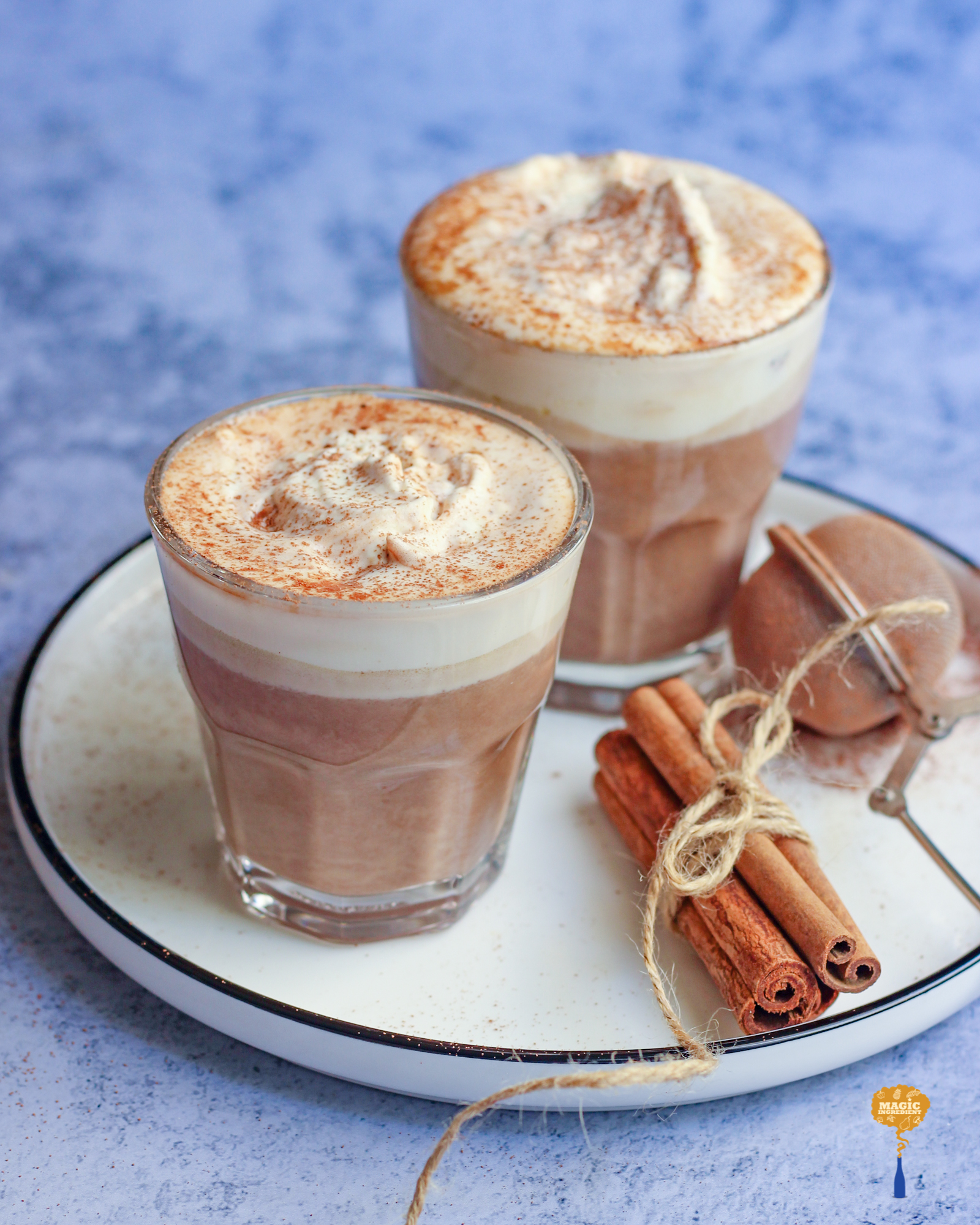 Infused tea hot chocolate – Magic Ingredient