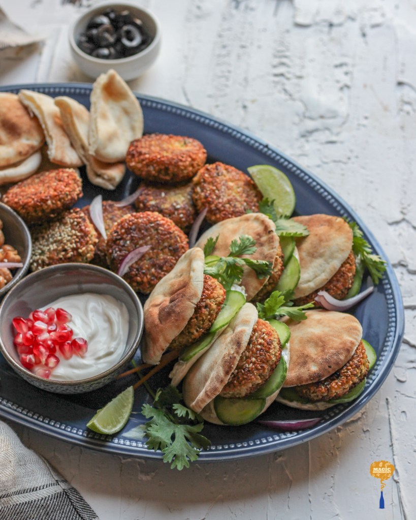Mini falafel and pita pockets – Magic Ingredient