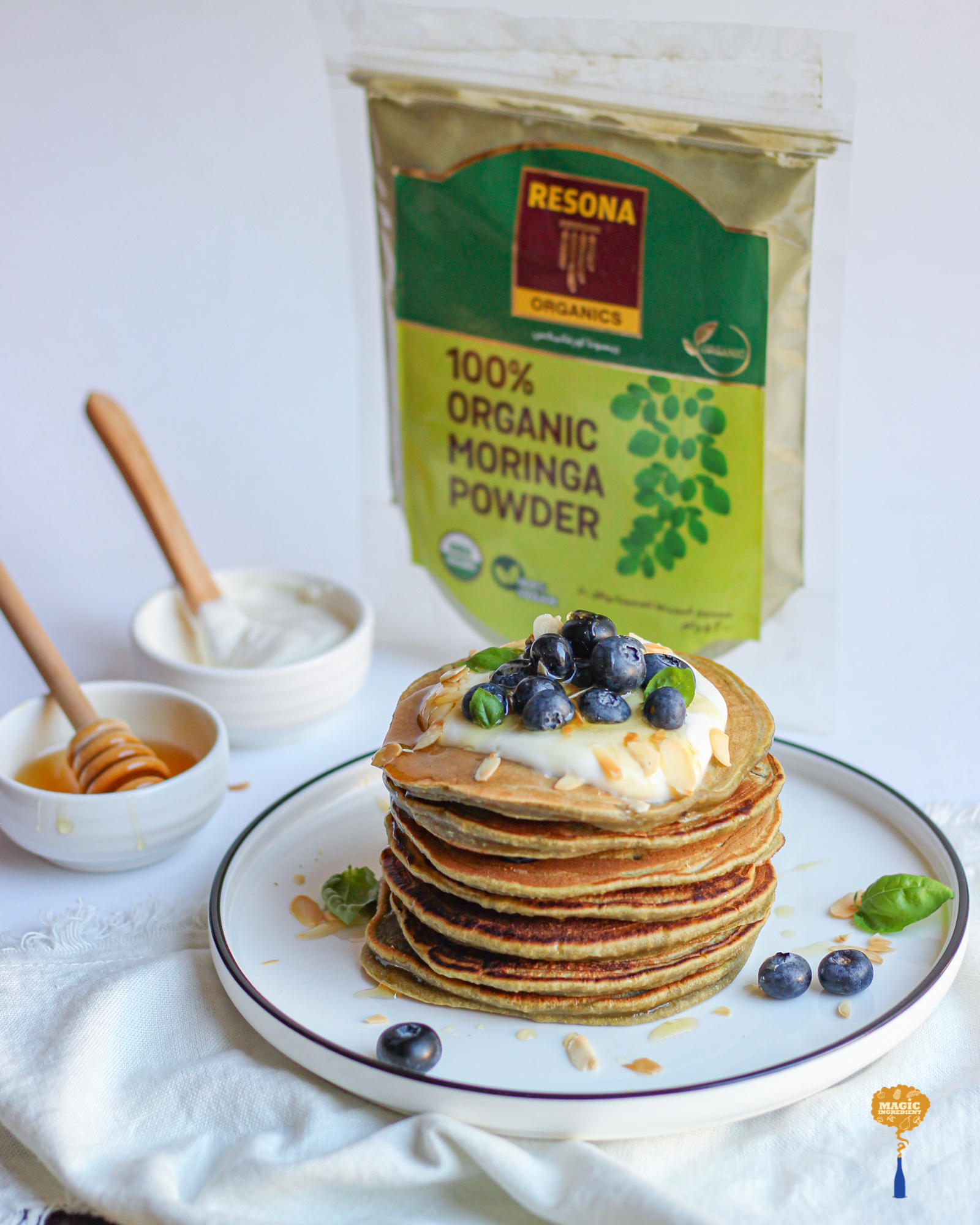 Whole-wheat Moringa Pancakes – Magic Ingredient