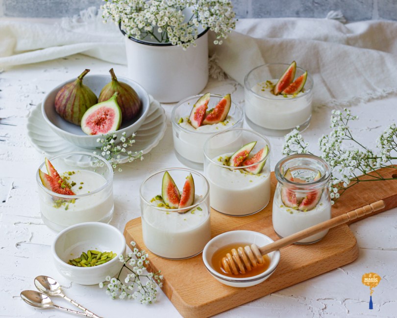 Mahalabia with orange blossom water and figs – Magic Ingredient