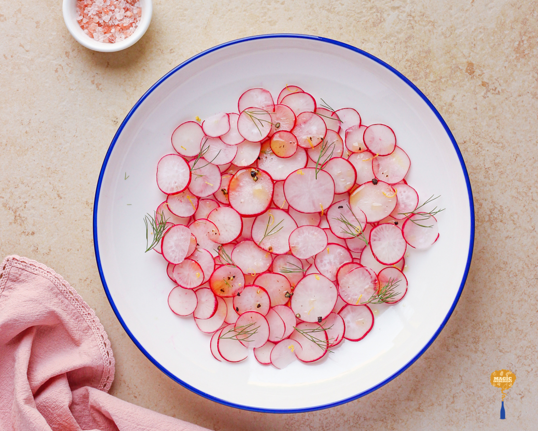 Radish salad with lemon honey vinaigrette – Magic Ingredient