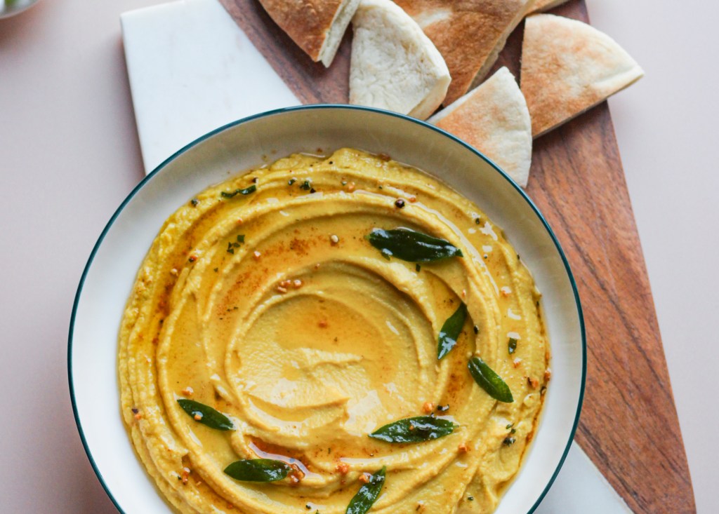 Butternut squash hummus with brown butter sage – Magic Ingredient