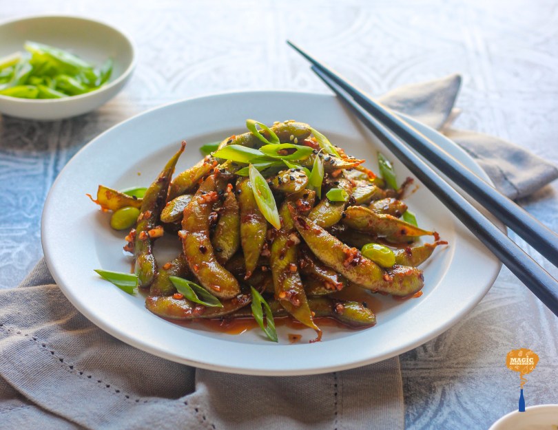 Spicy Gochujang Edamame Snack – Magic Ingredient