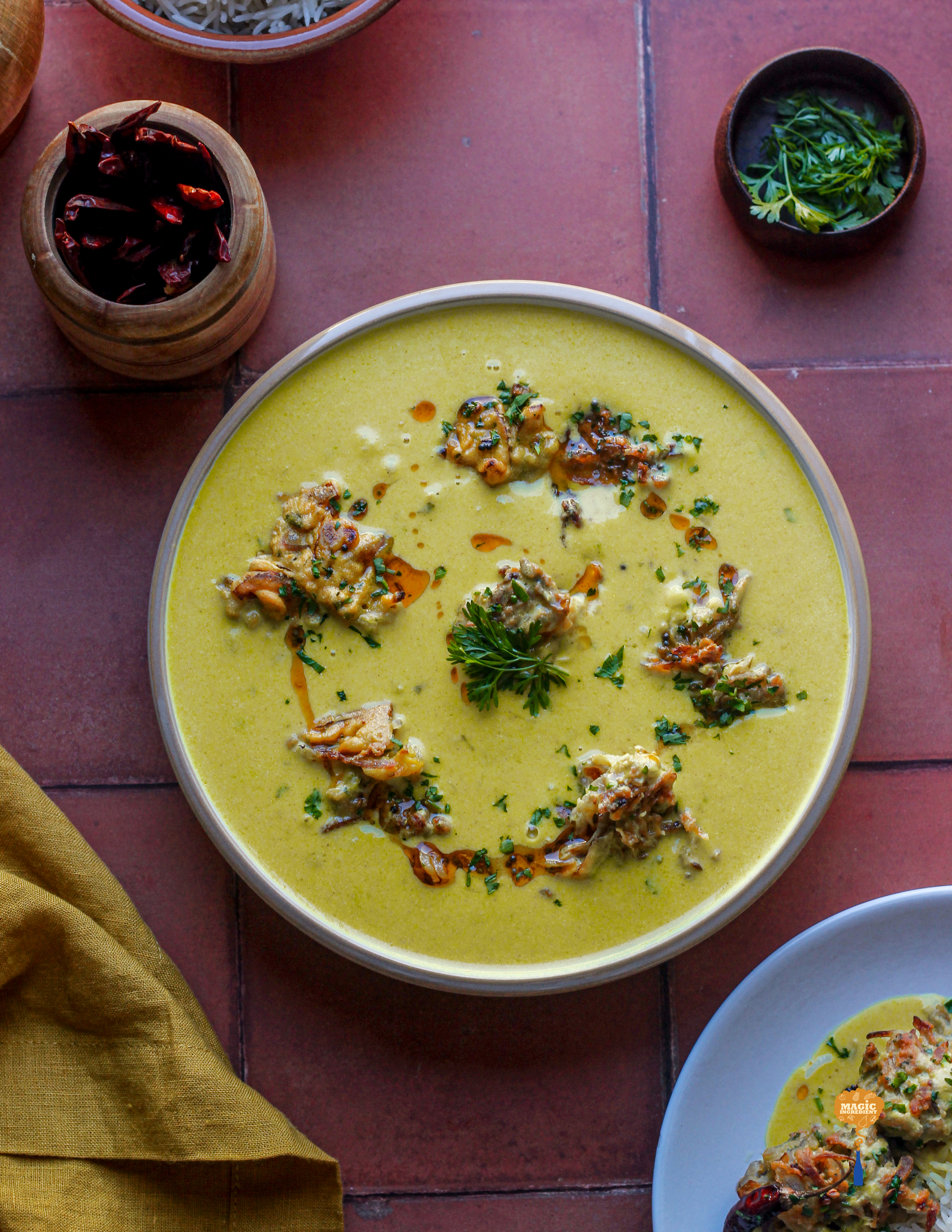 Kadhi Pakora: A Recipe with Restaurant-Ready Presentation tips – Magic ...